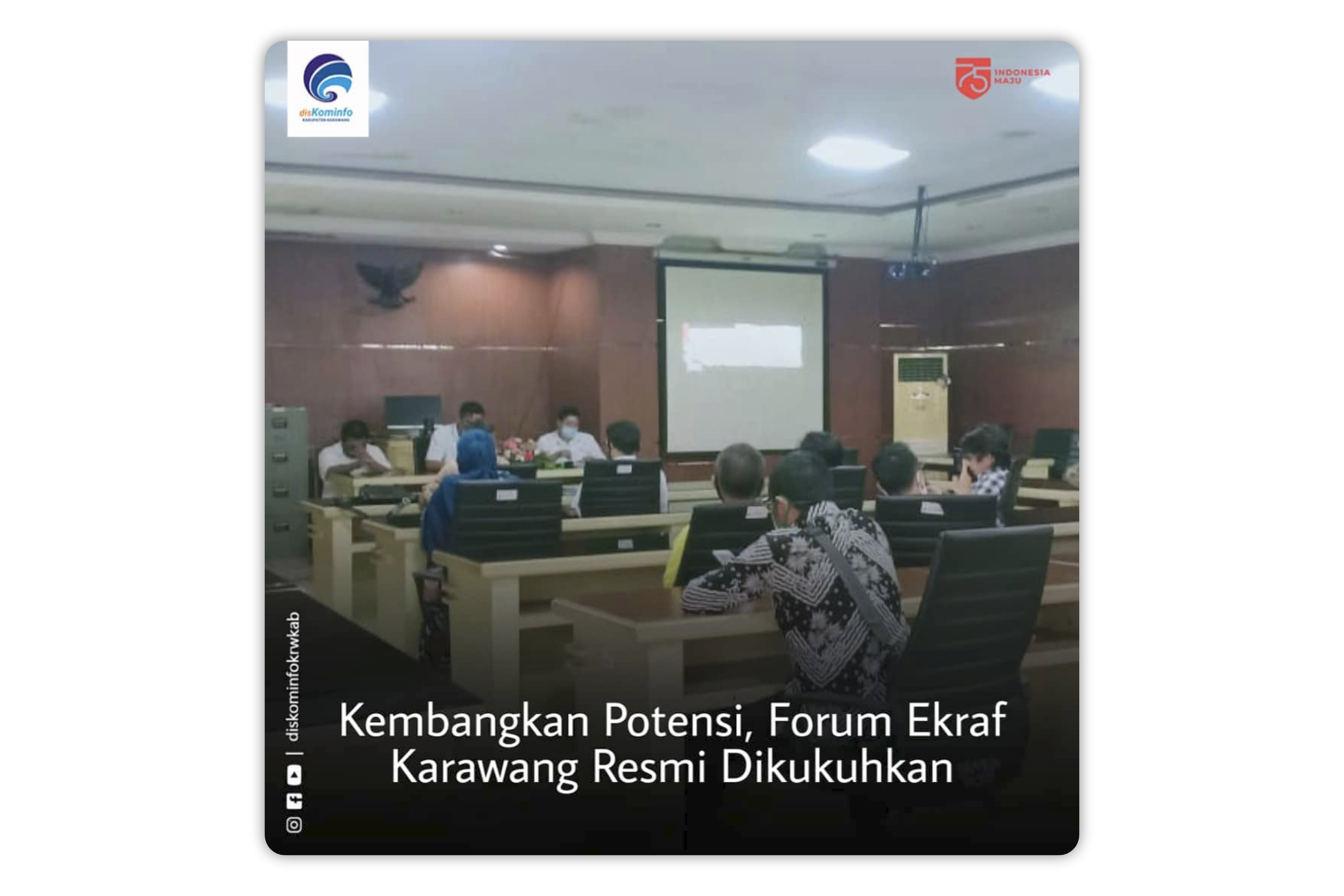 Kembangkan Potensi, Forum Ekraf Karawang Resmi Dikukuhkan | Situs Resmi ... Kembangkan Potensi, Forum Ekraf Karawang Resmi Dikukuhkan | Situs Resmi ...